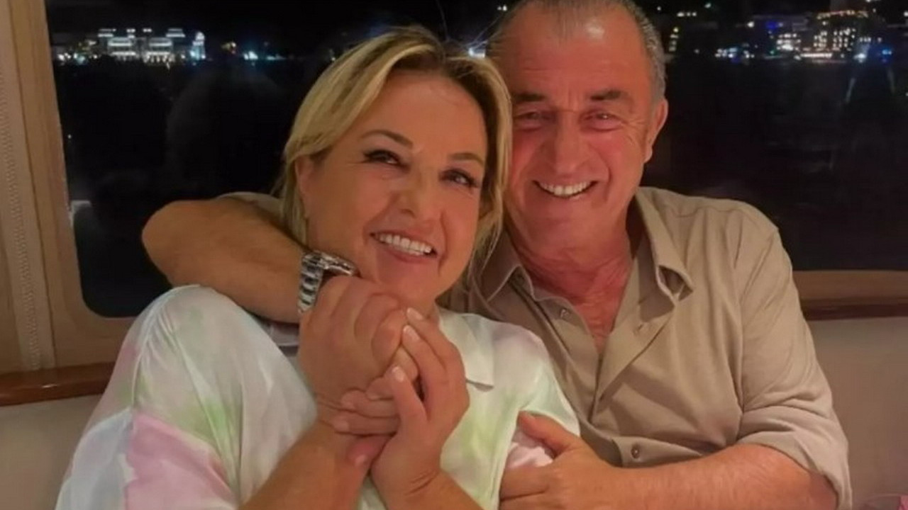 Fatih Terim eşi Fulya Terim için aşka geldi | Magazin