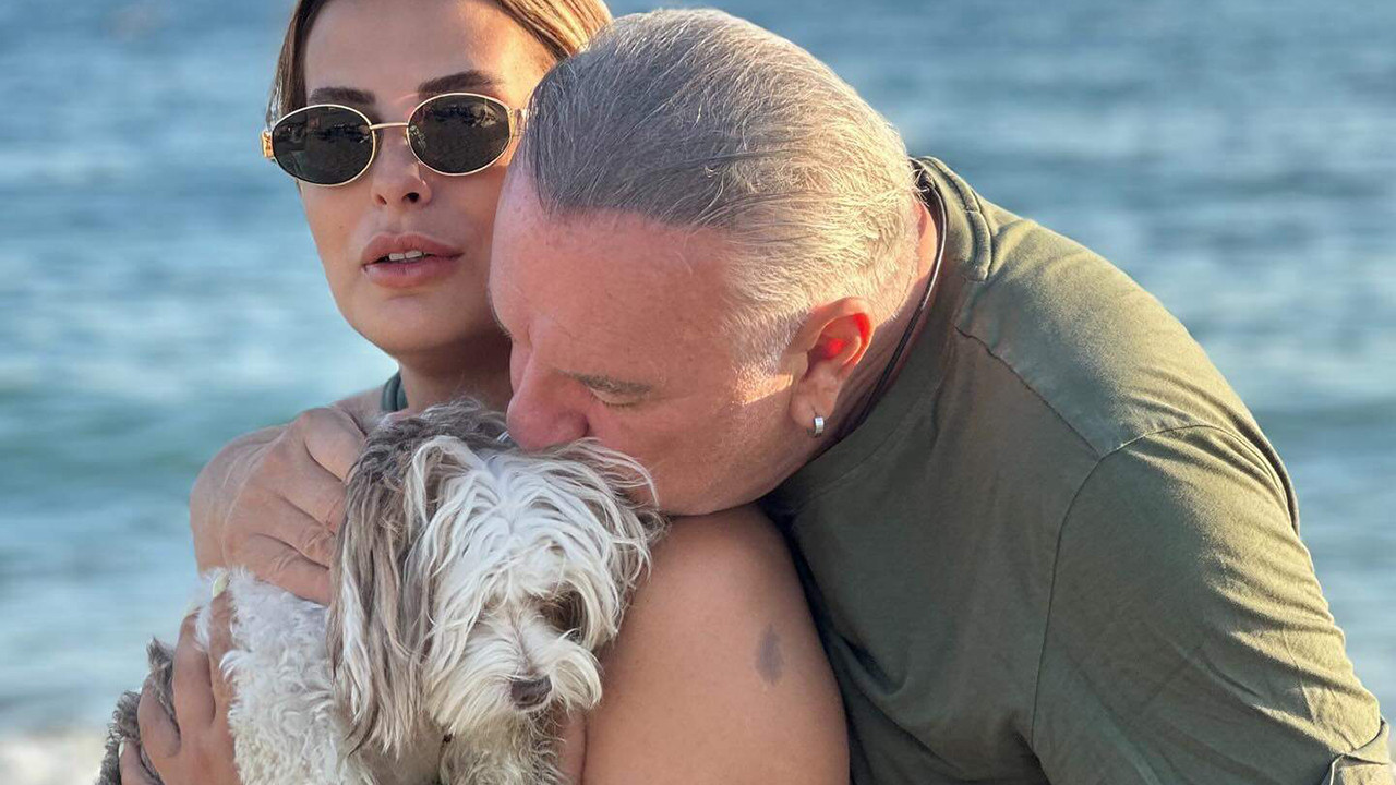 Burak Sergen 26 yaş küçük eşiyle yaz tatilinde aşka geldi - Haber3