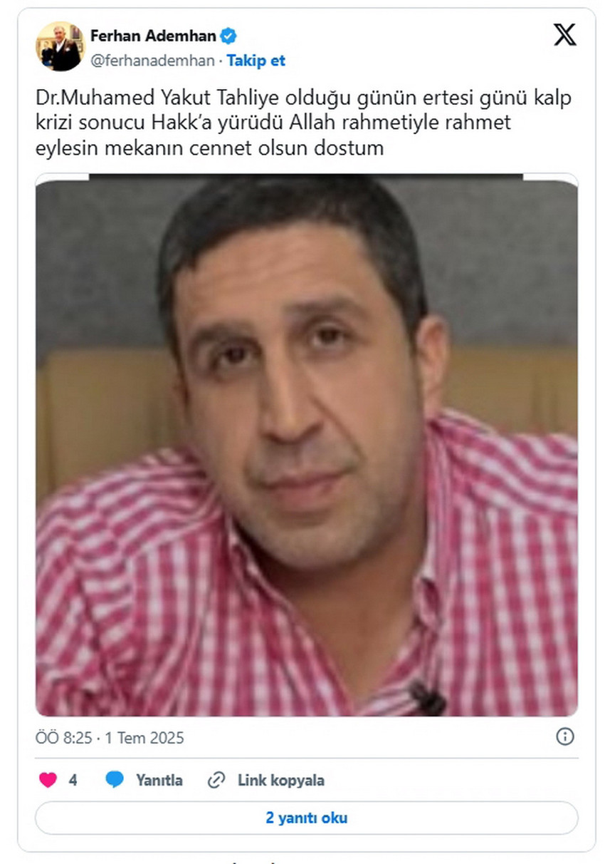 Gündeme bomba gibi düşen iddia: "Muhammed Yakut Almanya’da öldü" | Güncel
